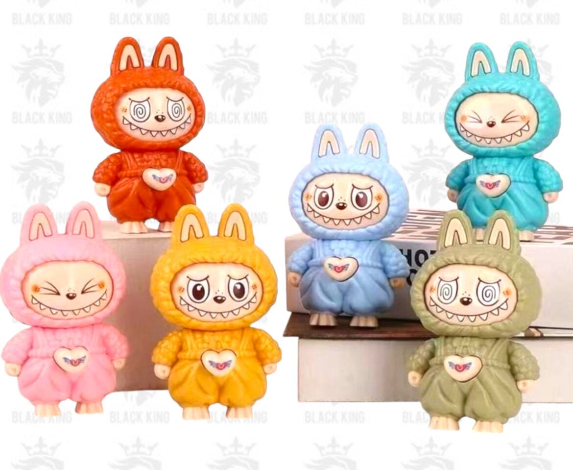 Cambia cara Labubu / DS-6302 – Black King